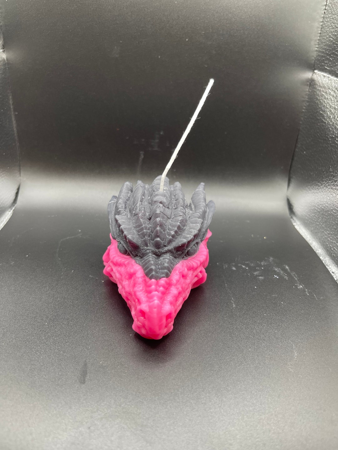 Custom Two Colored Large Dragon Head - Etsy