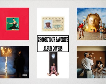 Album Cover Canvas Poster - Etsy