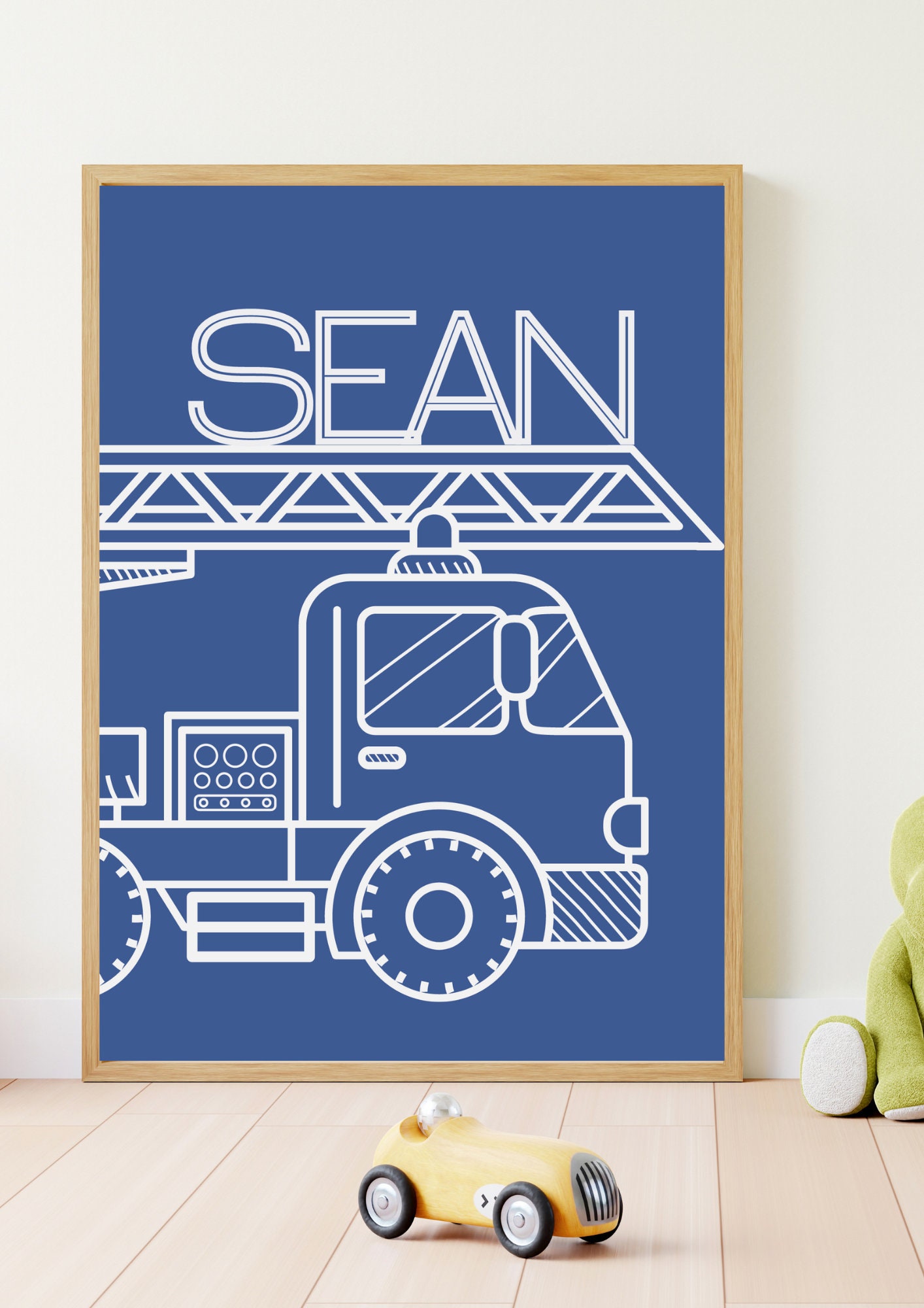 Personalised Boys Name Print Printable Name Art Customisable Baby Name ...