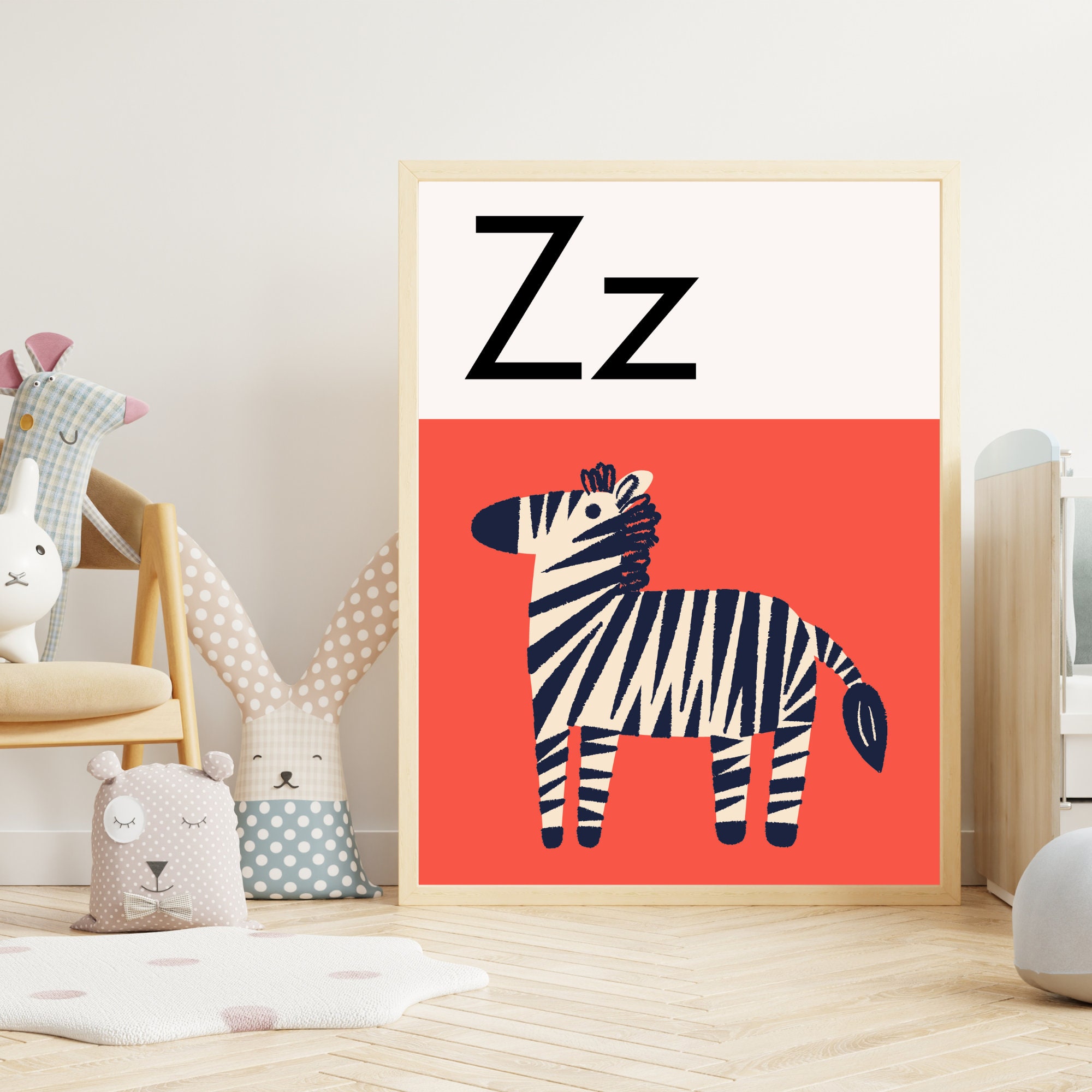 Alphabet Chart Alphabet Poster Letter Z Abc Learning Abc Print Alphabet ...