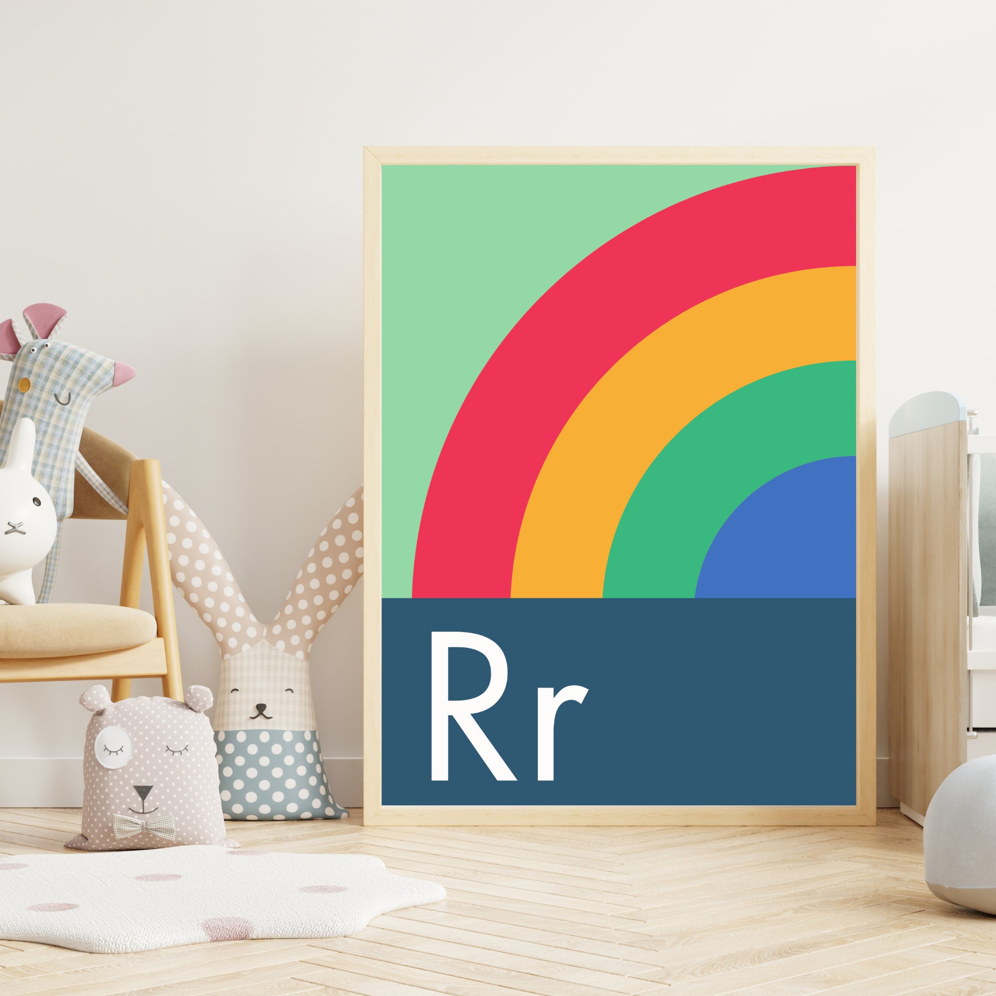 Alphabet Chart Alphabet Poster Letter R Abc Learning Abc Print Alphabet ...