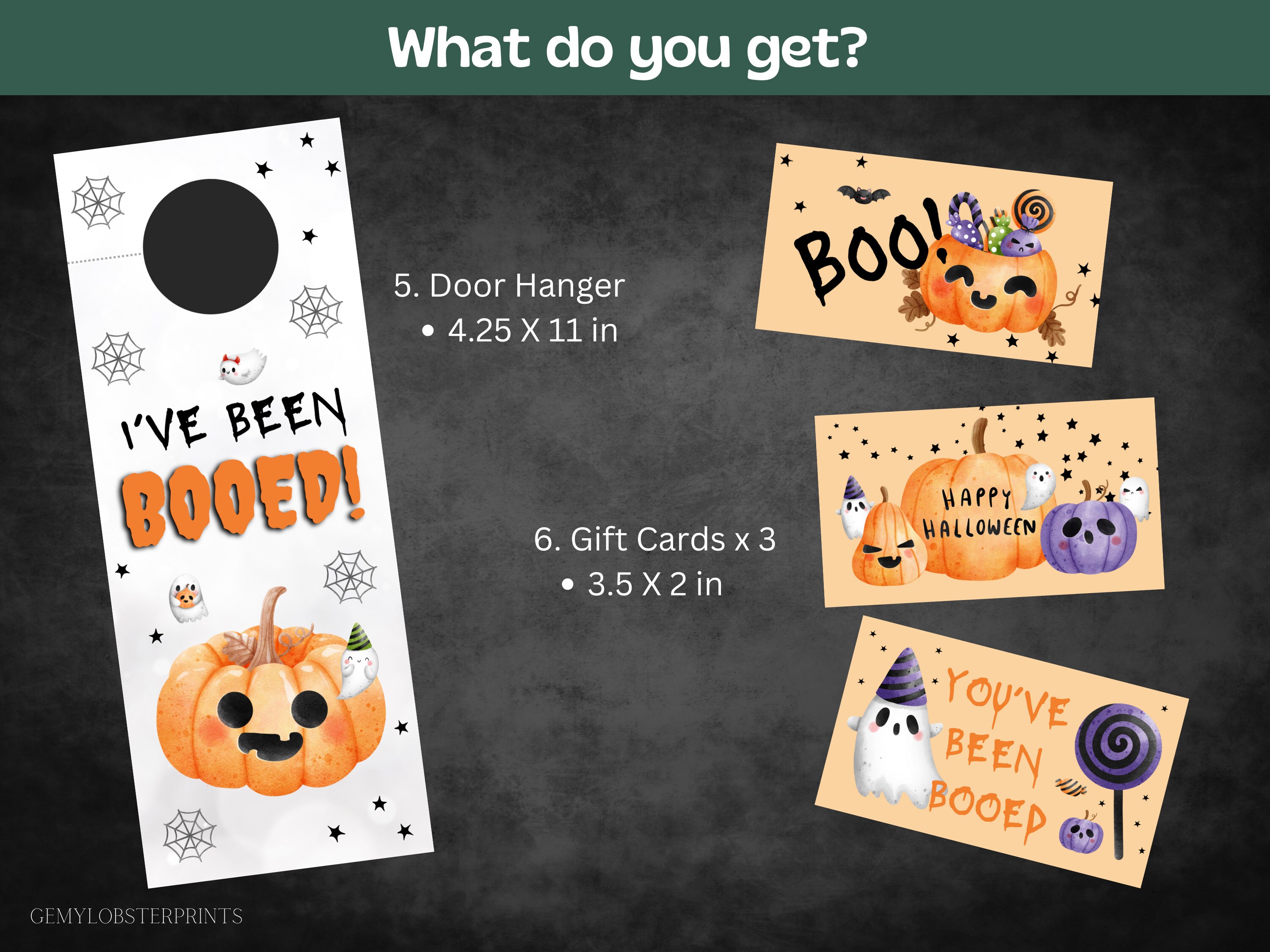 You've Been Booed Halloween Kit You've Been Boo'd Printable Boo Basket ...