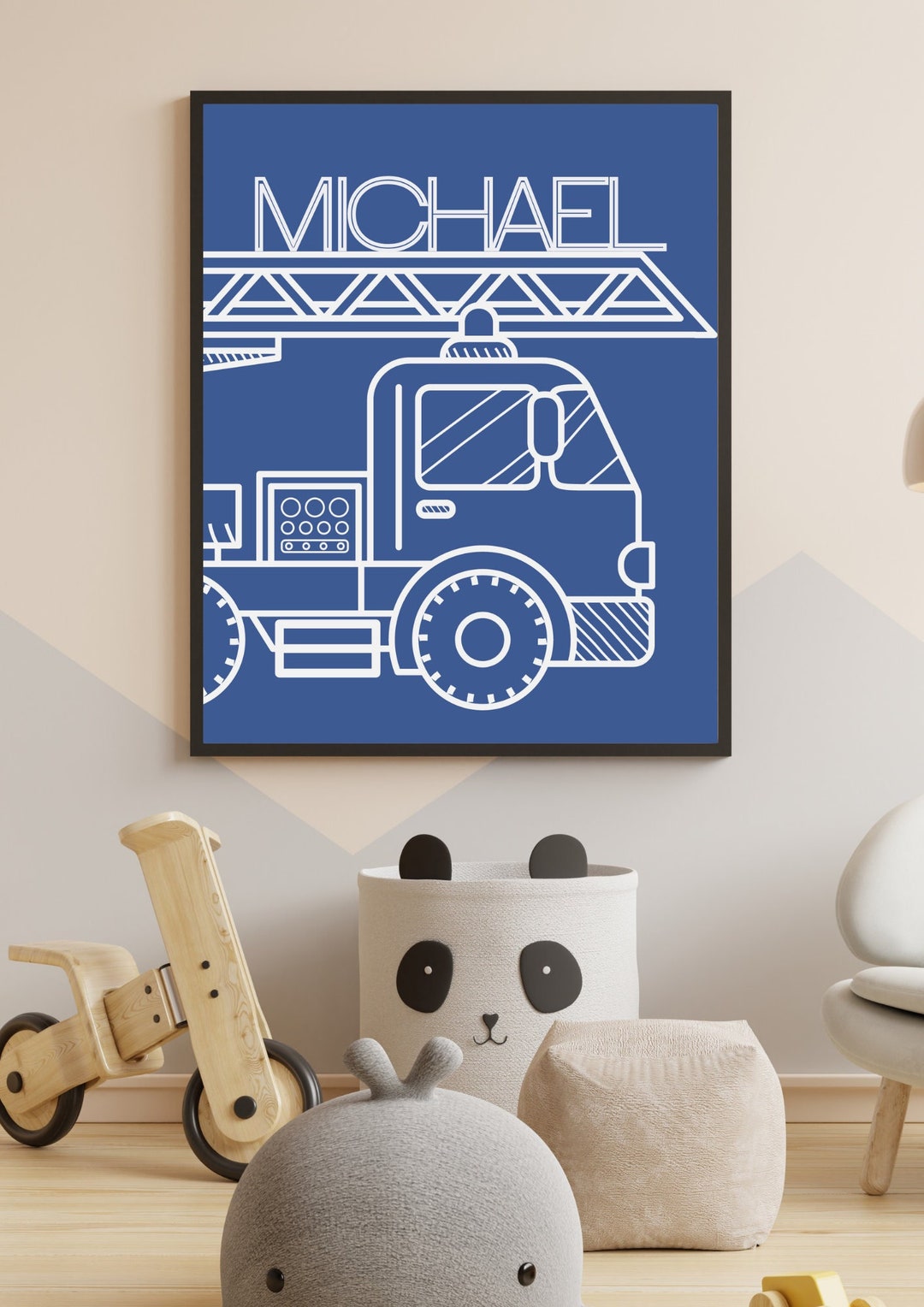 Personalised Boys Name Print Printable Name Art Customisable Baby Name ...