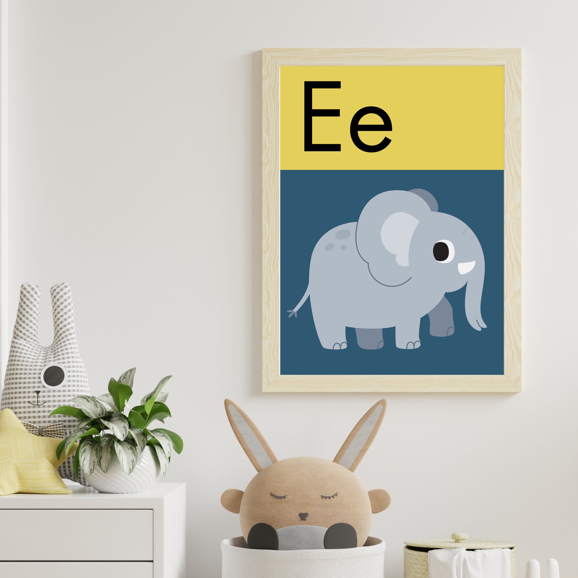 Alphabet Chart Alphabet Poster Letter E Abc Learning Abc Print Alphabet ...
