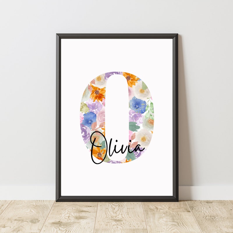 Initial Wall Art - Etsy