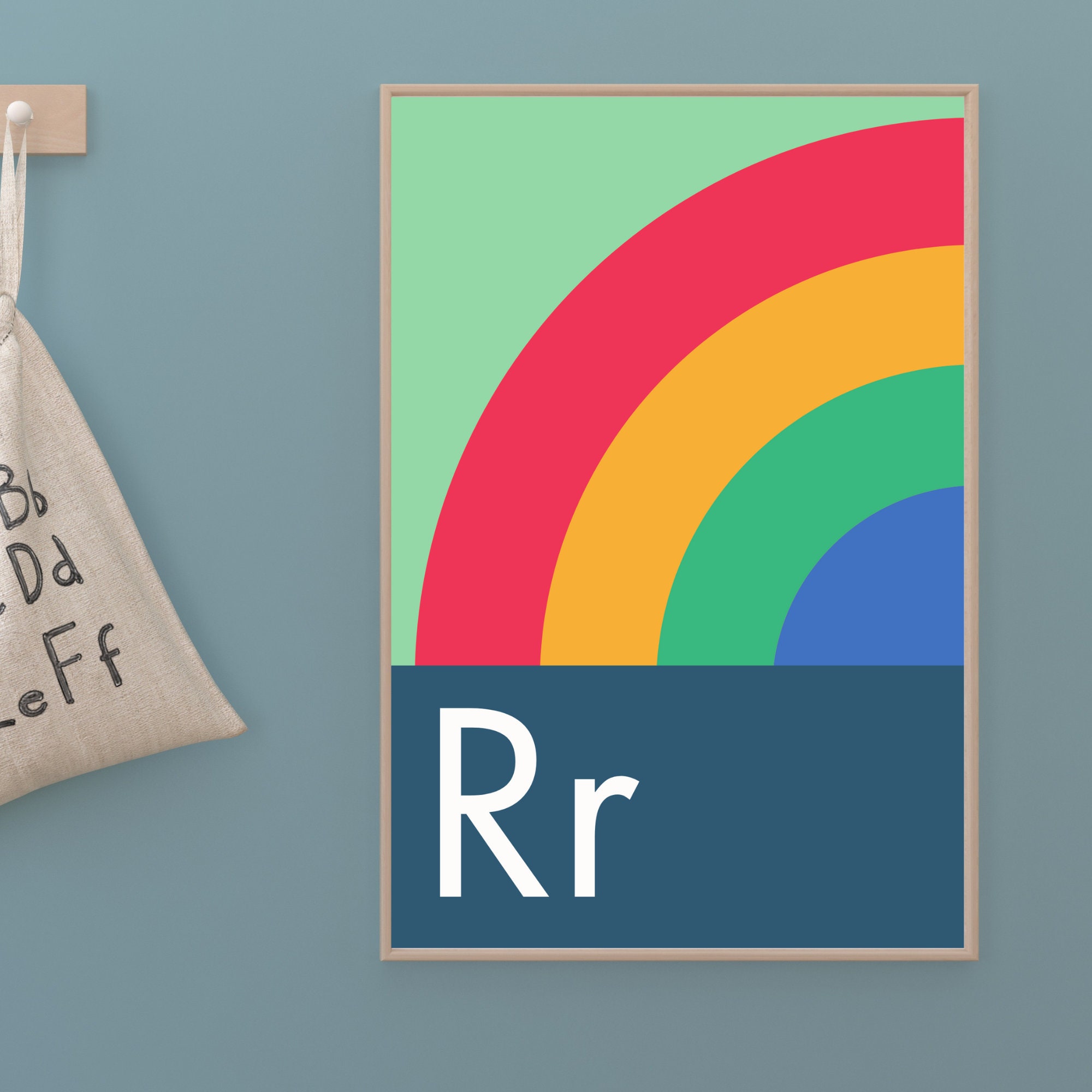 Alphabet Chart Alphabet Poster Letter R Abc Learning Abc Print Alphabet ...