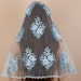 NEW!! Catholic Veil Triangular One Piece Veil Chalice Wheat Pattern ...