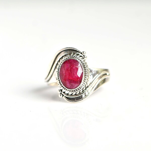 Nepal Moonstone Ring - Etsy UK