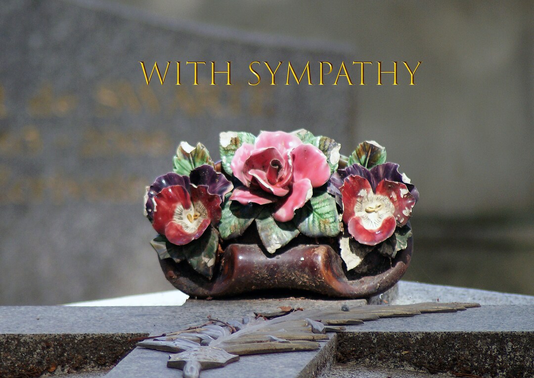 3 Printable Sympathy Cards Reusable for Life With Envelope - Etsy