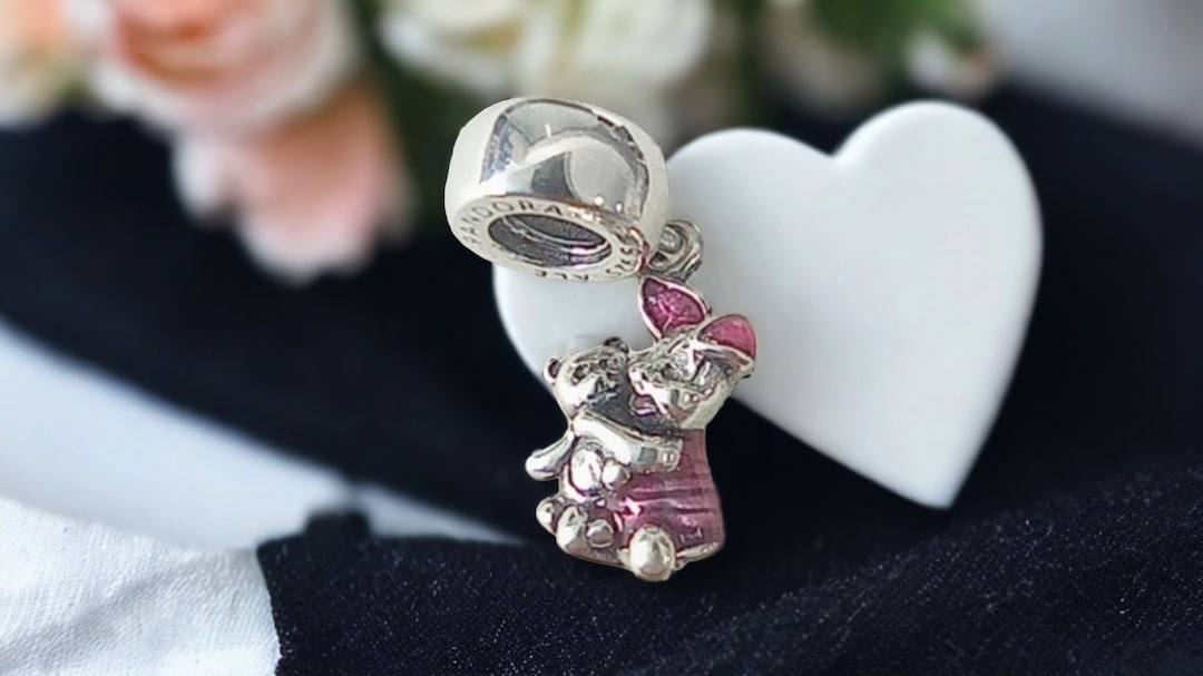 PANDORA Charm Genuine Disney Piglet WINNIE the POOH Dangle - Etsy