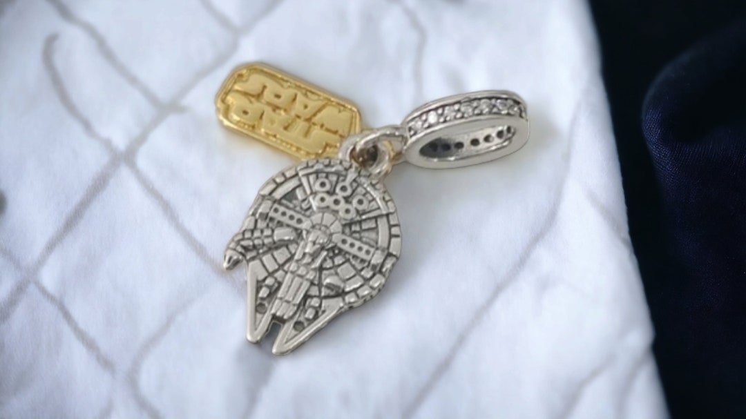 Pandora Charm Authentic Star Wars Millennium Falcon Sterling Silver - Etsy