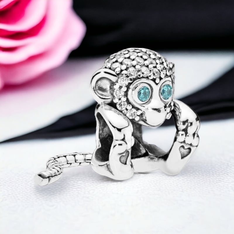 Monkey Charm - Etsy UK