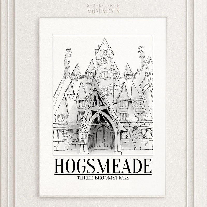 Hogsmeade Poster - Etsy