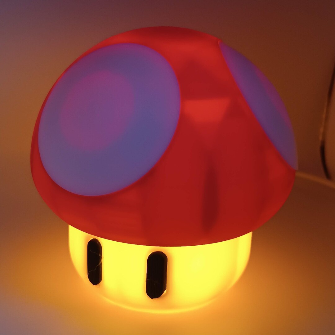 Super Mario Night Lamp, Light up Your Room With a Touch of Super Mario ...