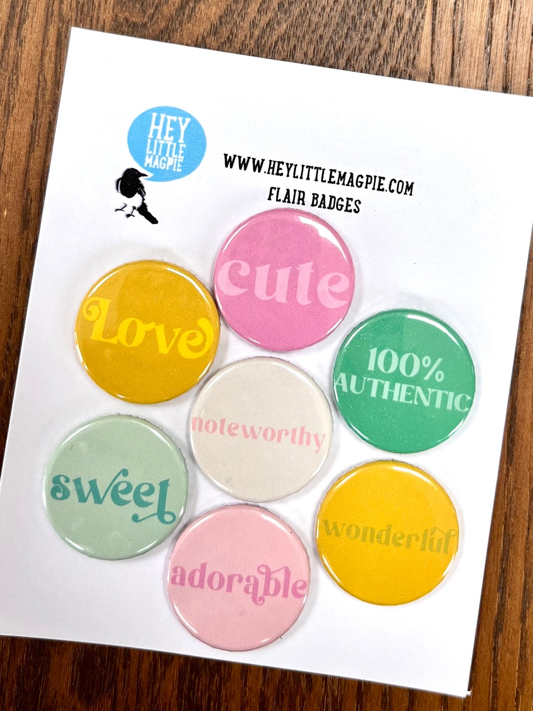 Flea Market Flair Buttons for Scrapbooking to Co Ordinate With the ...