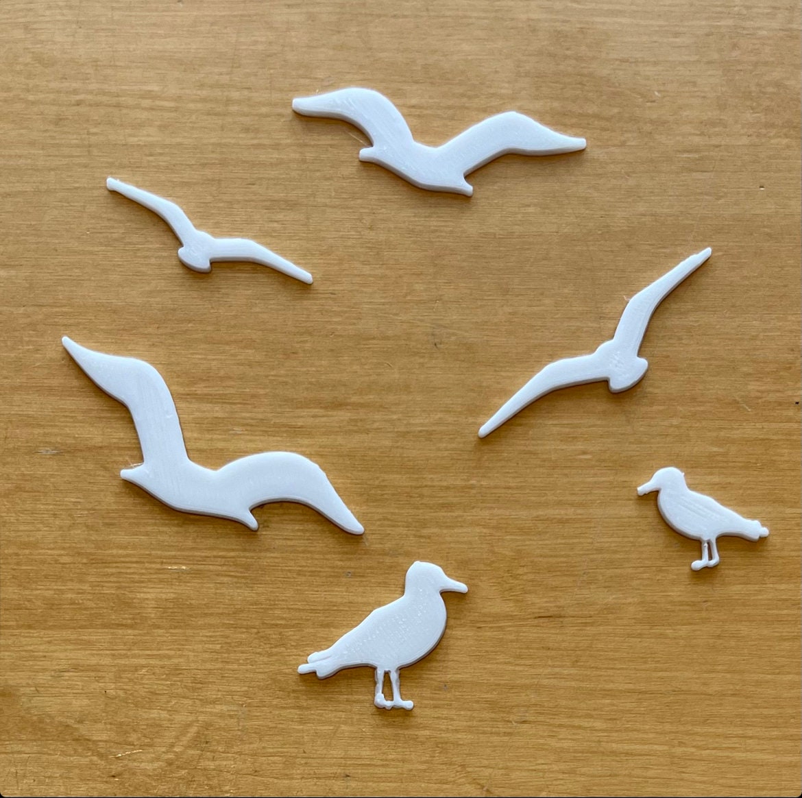 A Flock of Seagulls - 3D Printed Embellishments for Scrapbooking ...