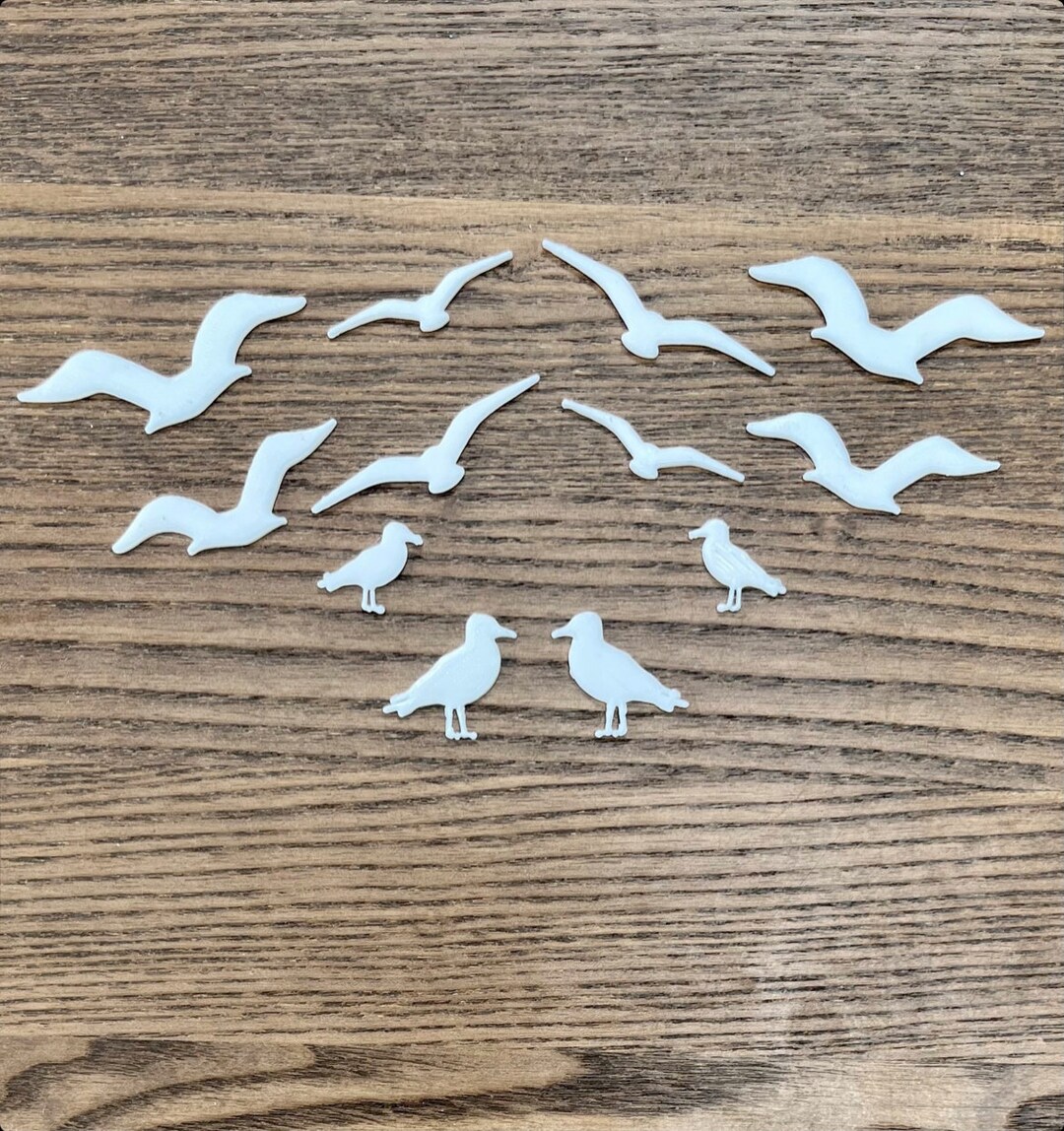 A Flock of Seagulls - 3D Printed Embellishments for Scrapbooking ...