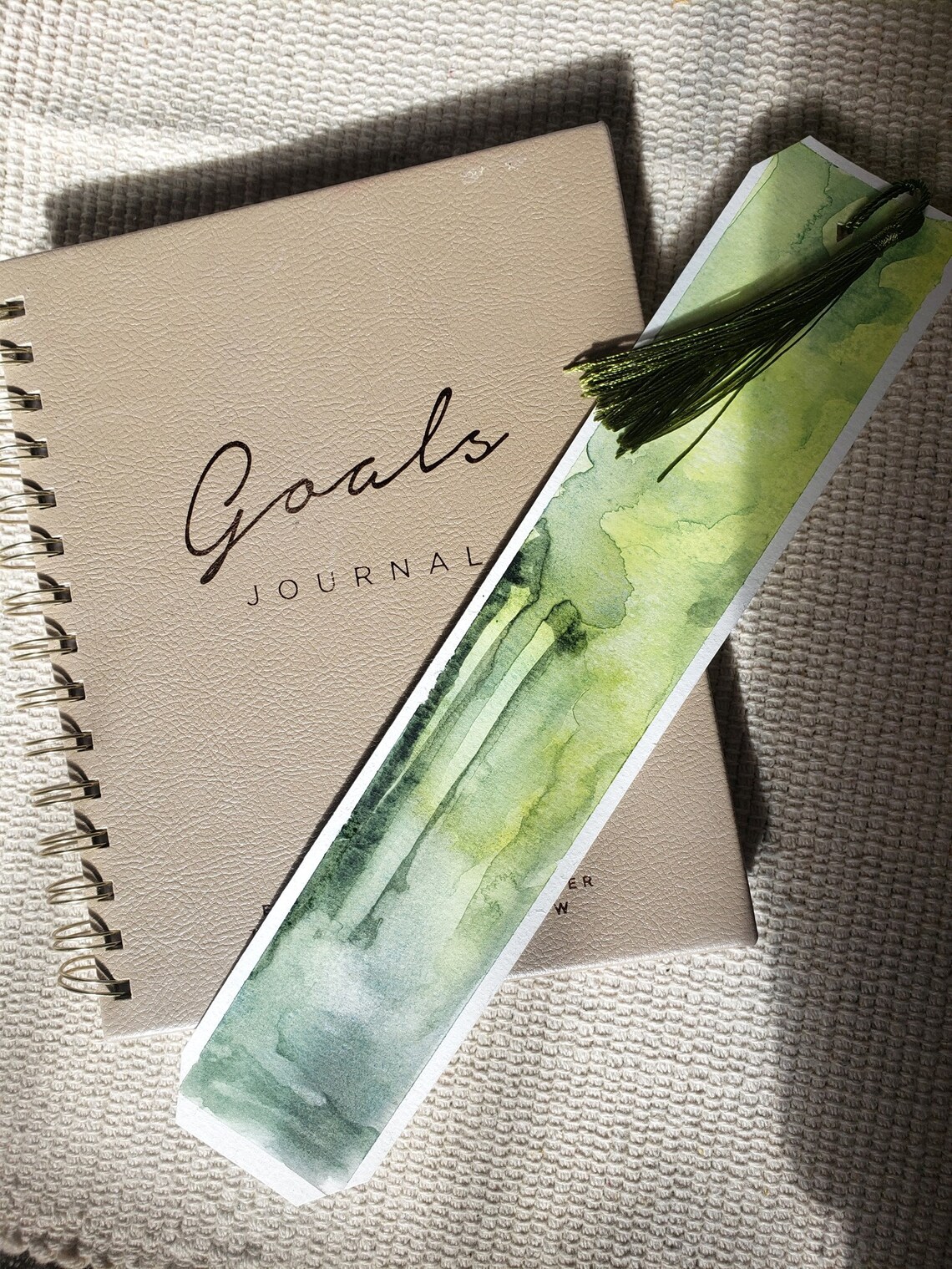 Stunning Green Abstract Bookmark - Etsy