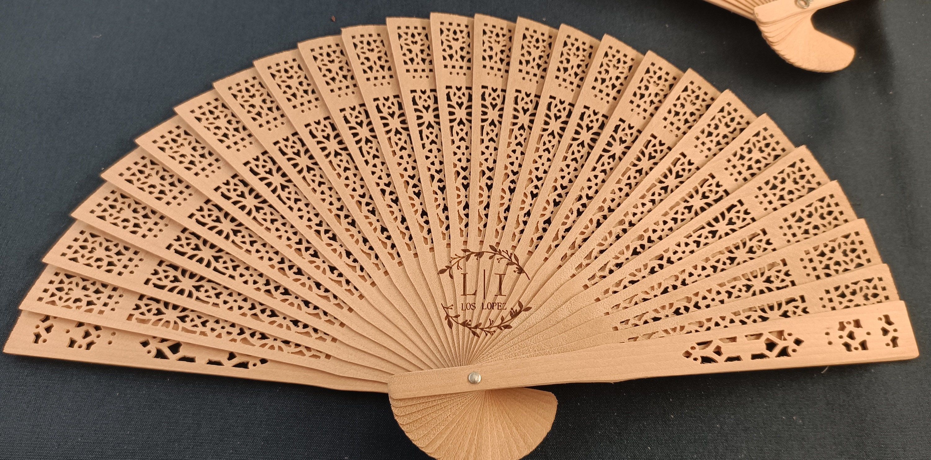 Custom Sandal Wood Fans. Wedding Fans.personalized Wedding Faovors ...