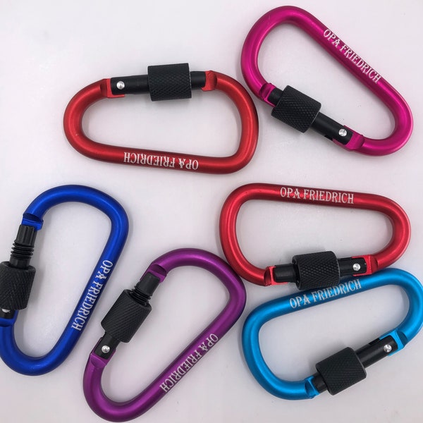 Engraved Bulk Carabiner - Etsy