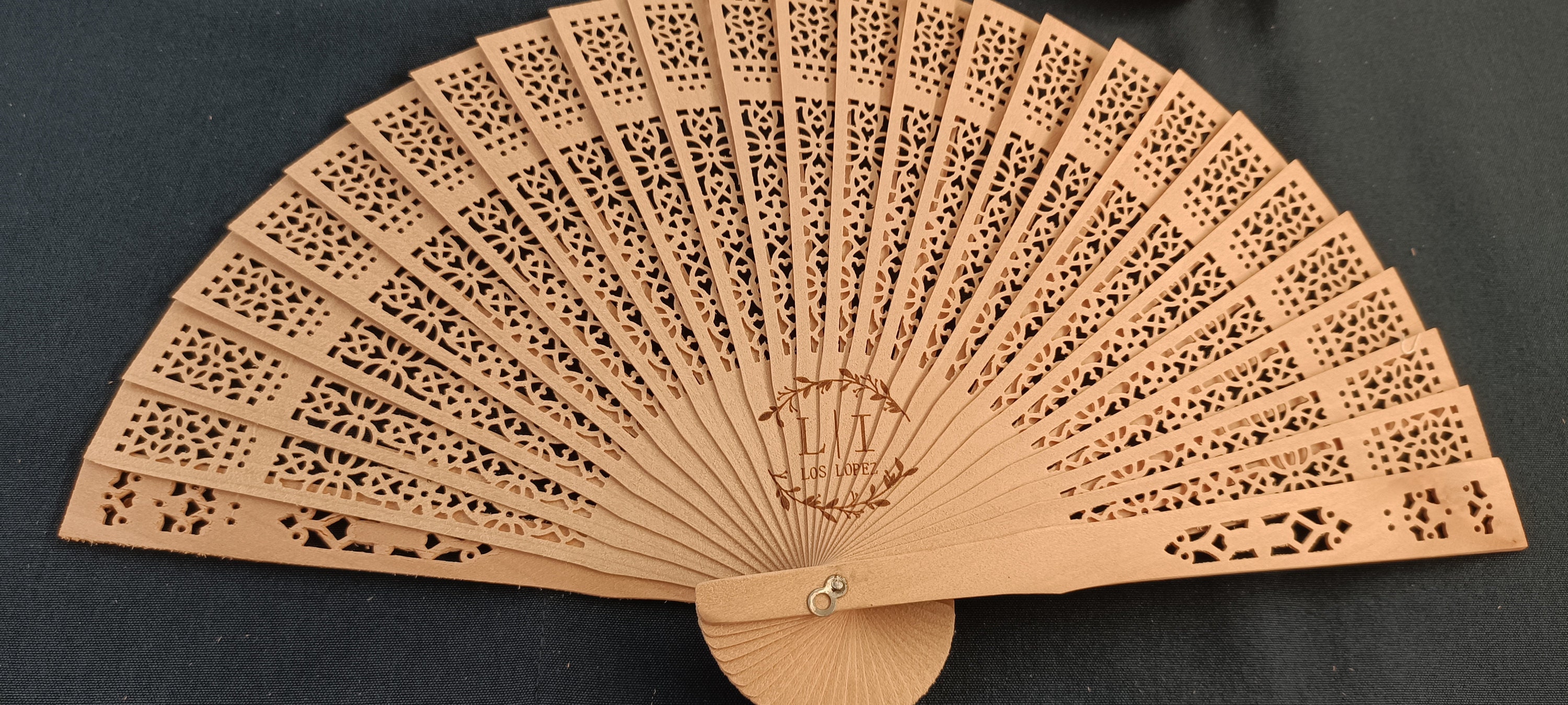 Custom Sandal Wood Fans. Wedding Fans.personalized Wedding Faovors ...