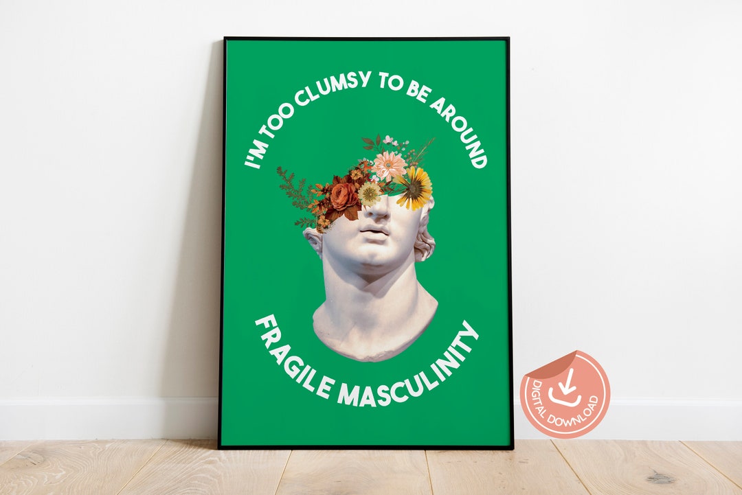 Printable Feminist Poster Feminist Wall Art Funny Feminist Art Print