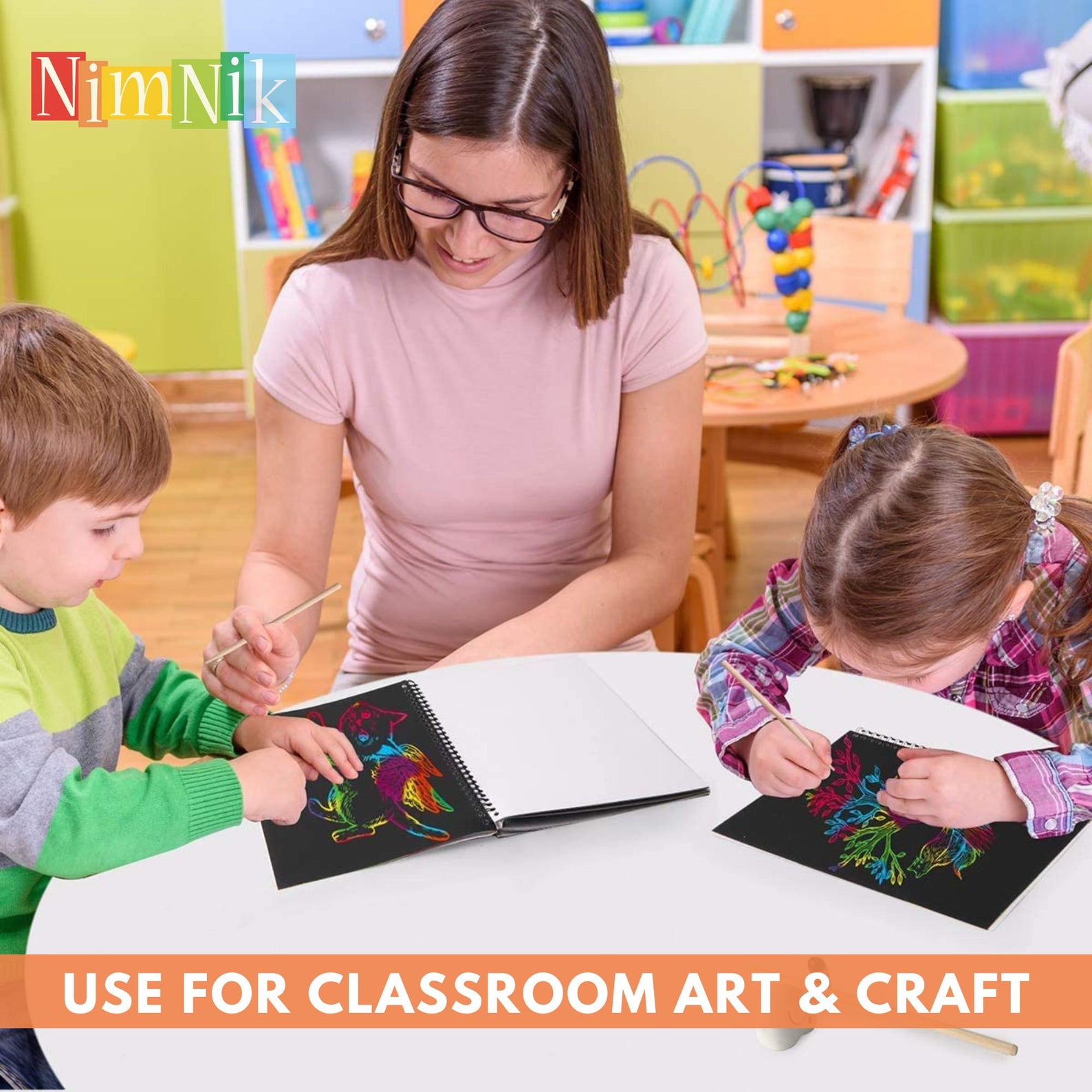 Scratch Art Book for Kids Scratch Art Set for Kids 3-12 Year Old Girls ...