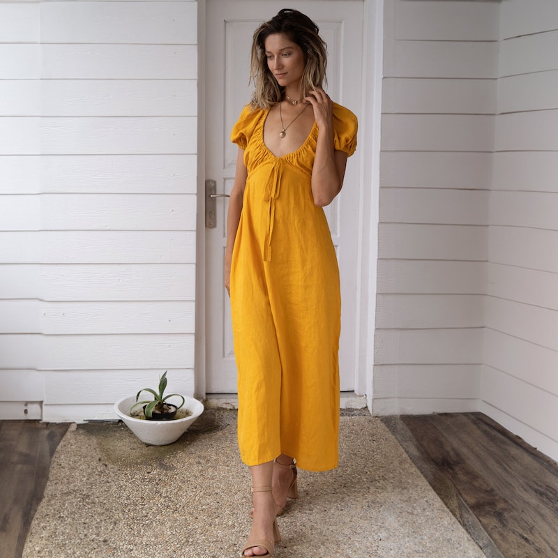 Low Cut Dress - Etsy