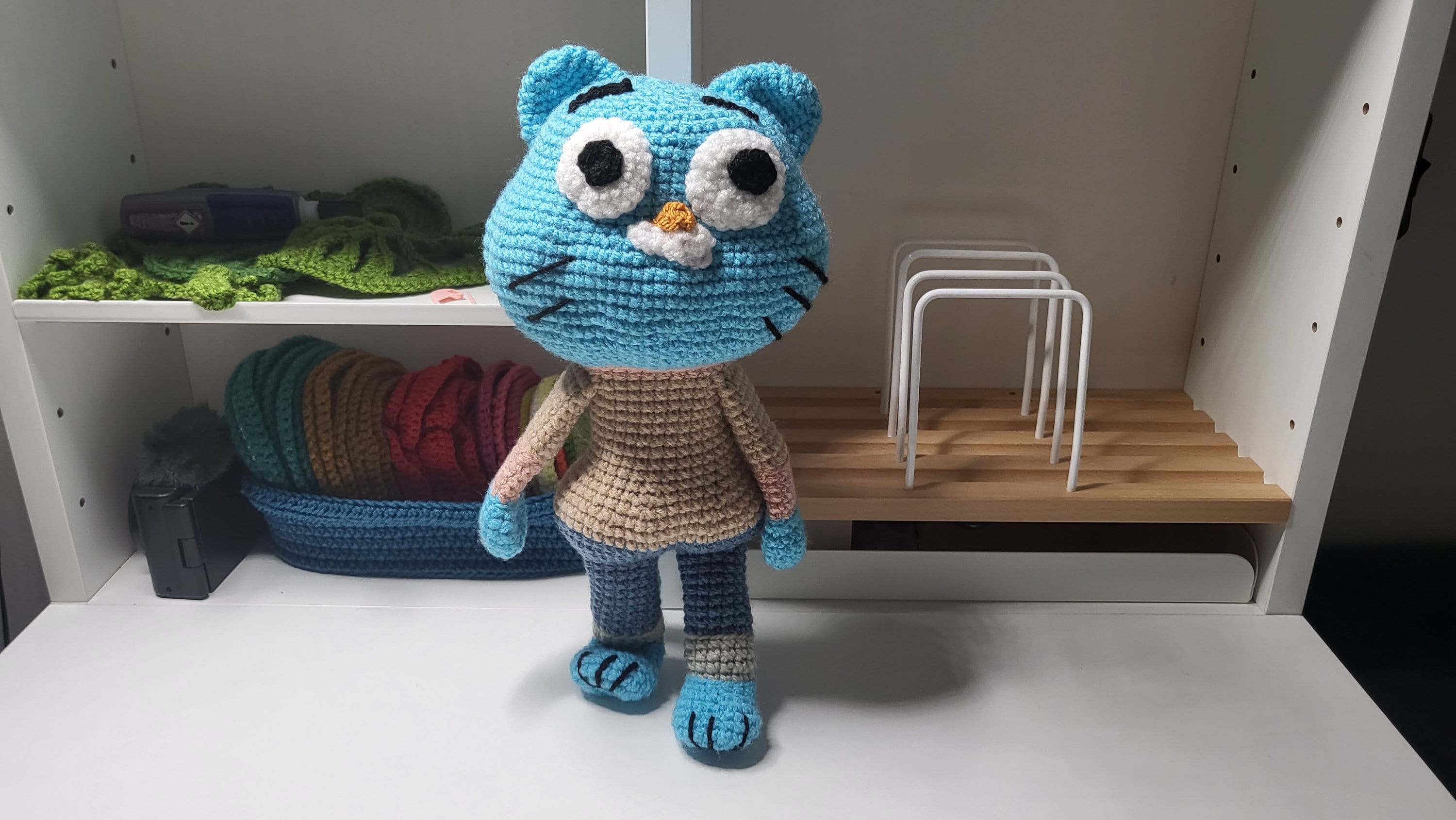 Crochet PATTERN GUMBALL Plushie " the Amazing World of Gumball" - Etsy