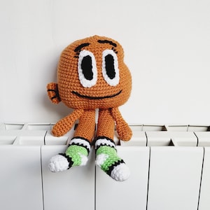 Crochet Darwin Watterson Plushie 27cm Long - Etsy