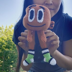 Crochet PATTERN Darwin Watterson Plushie Toy Amazing World of Gumball ...