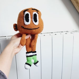 Crochet Darwin Watterson Plushie 27cm Long - Etsy