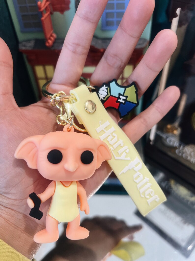 HARRY POTTER Character Wizardry Cute Keychain - Etsy