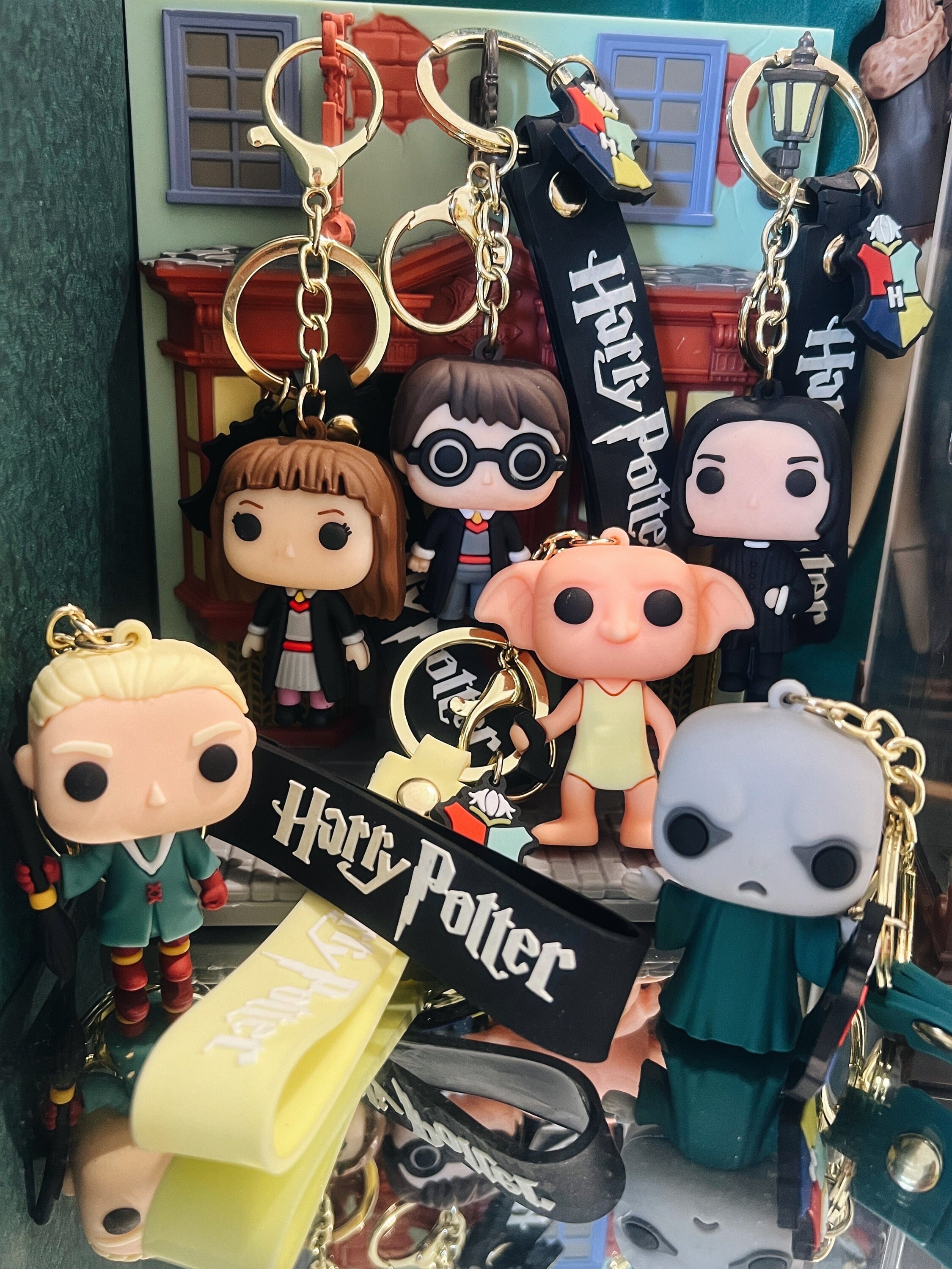 HARRY POTTER Character Wizardry Cute Keychain - Etsy
