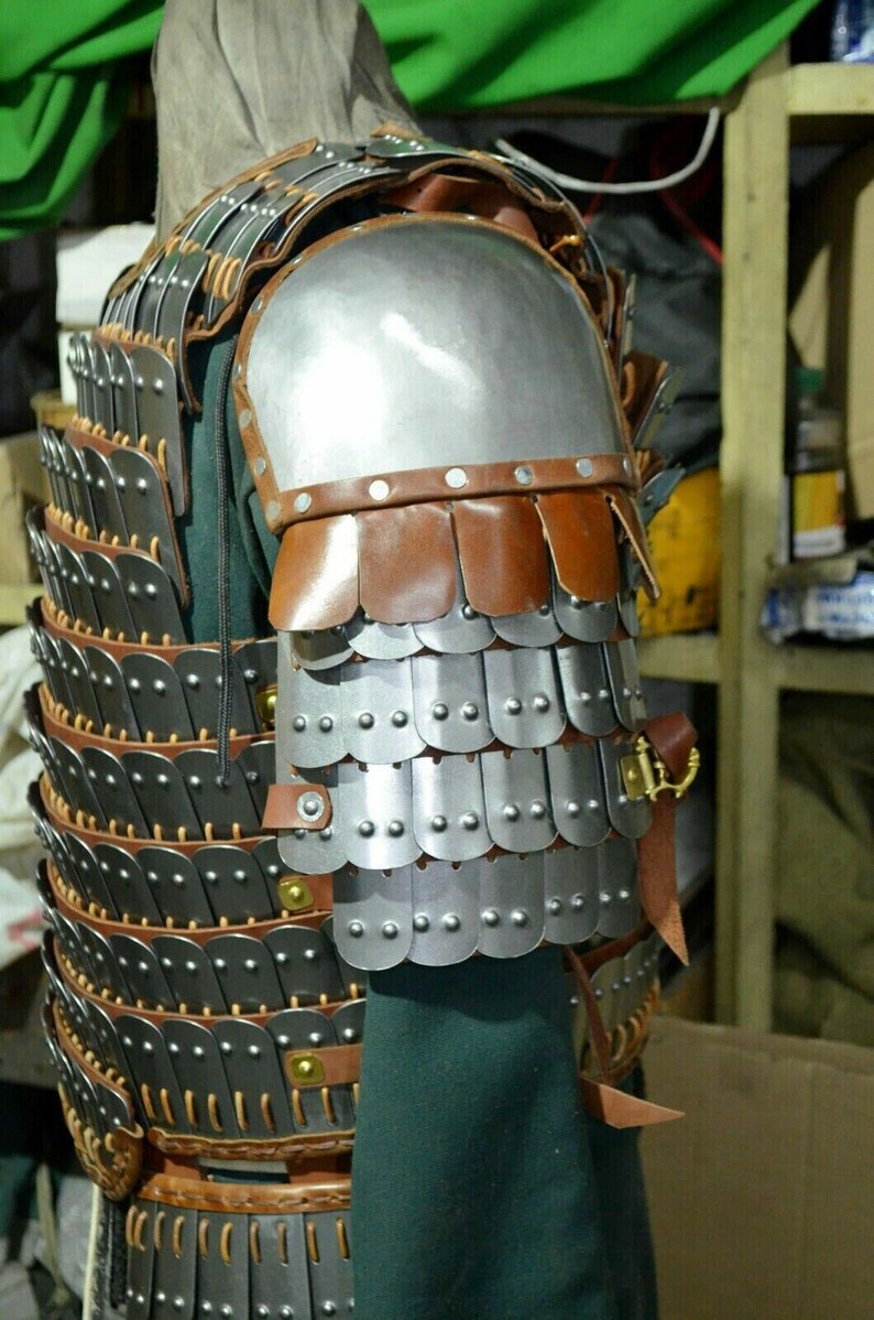 Medieval Lamellar Armor Scale Body Armor W Tassets Viking - Etsy Israel