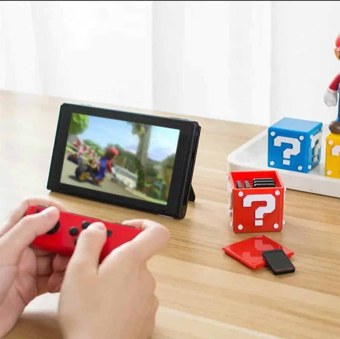 Supermario Mystery Box Gaming Storage for Nintendo Switch - Etsy