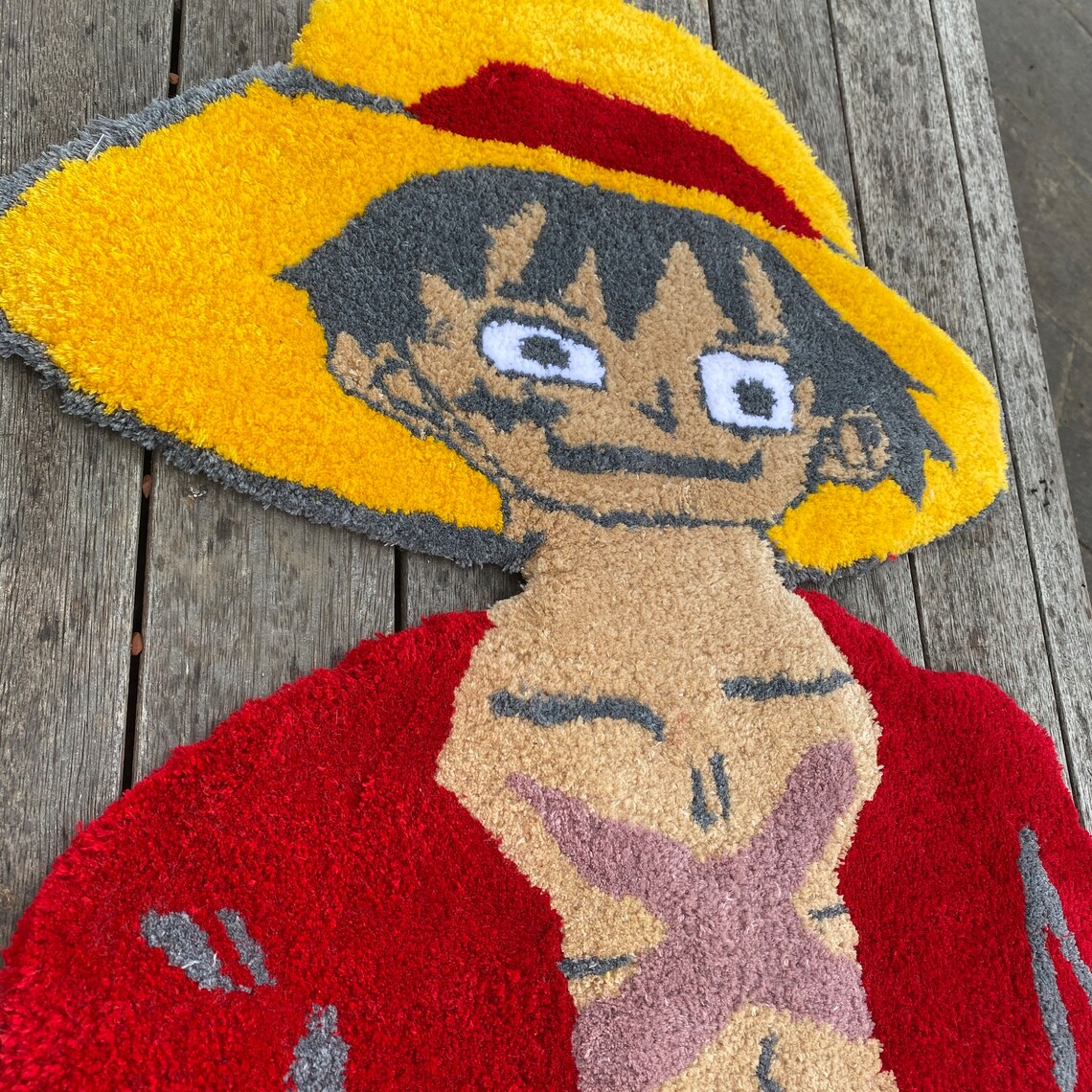 One Piece Tufted Rug Handmade Tufted Rug Anime Custom Rug - Etsy