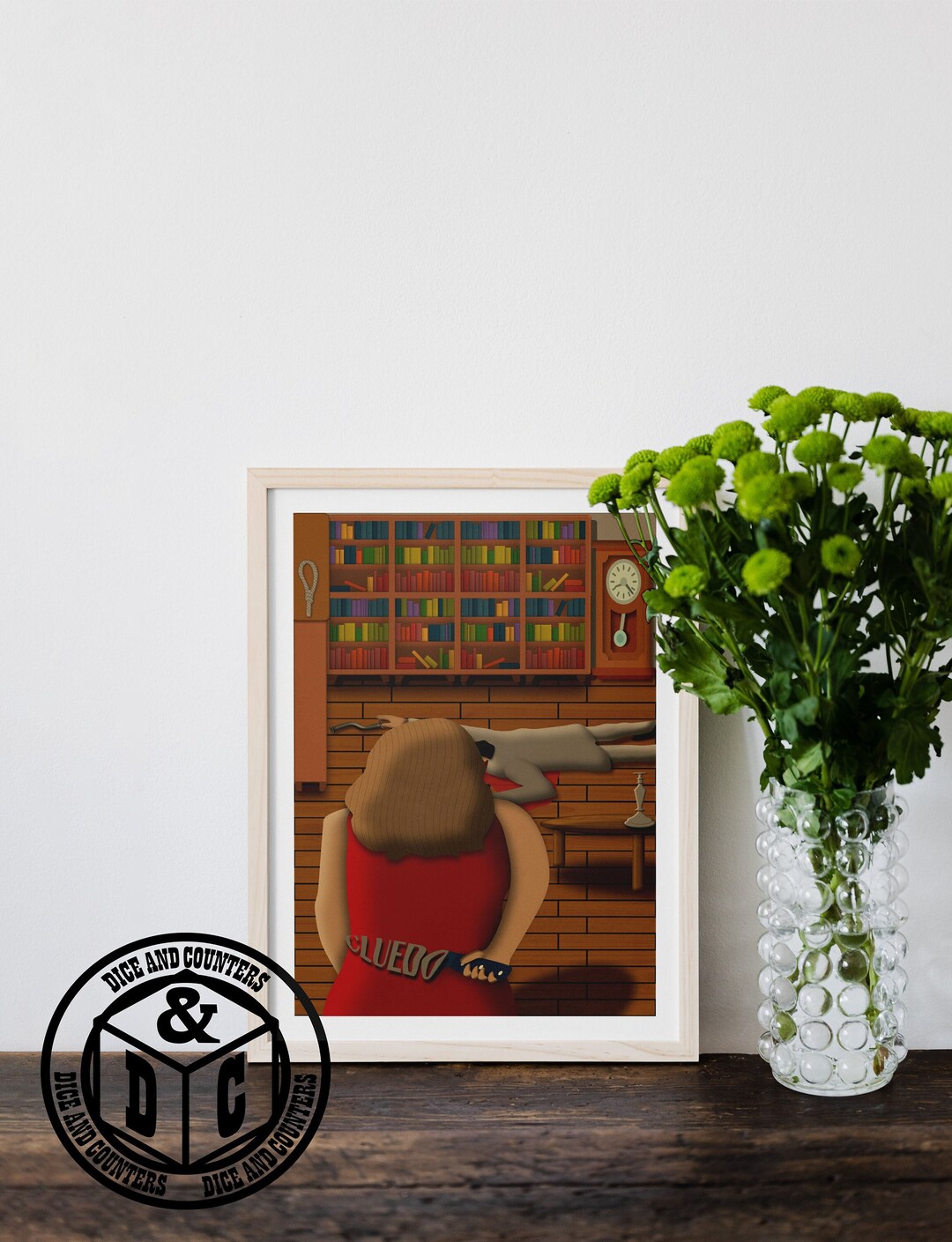 Cluedo Board Game Wall Art (digital Download) - Etsy