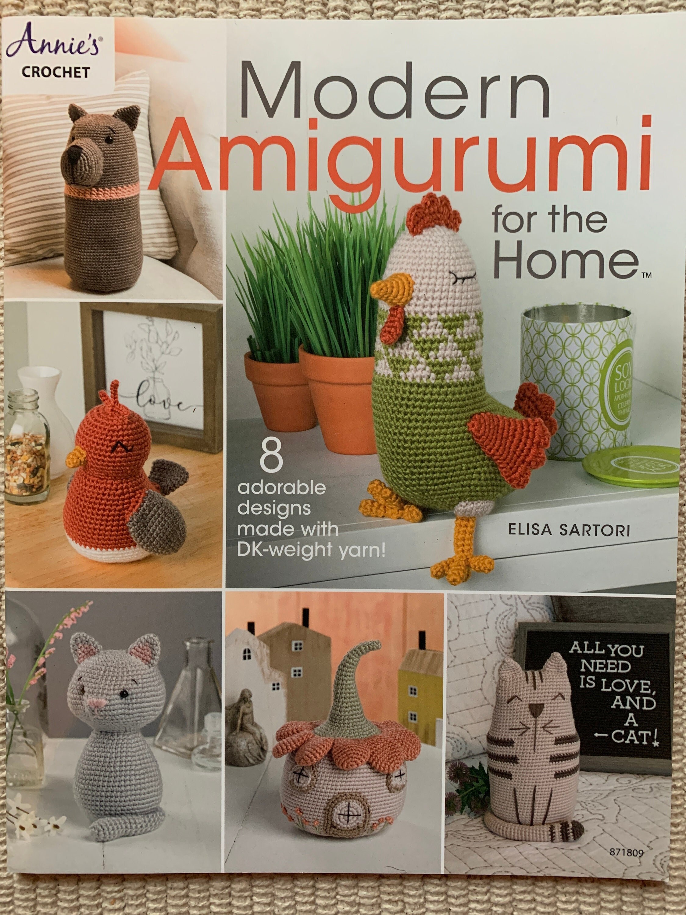 Annies Modern Amigurumi for the Home Crochet Pattern Book - Etsy