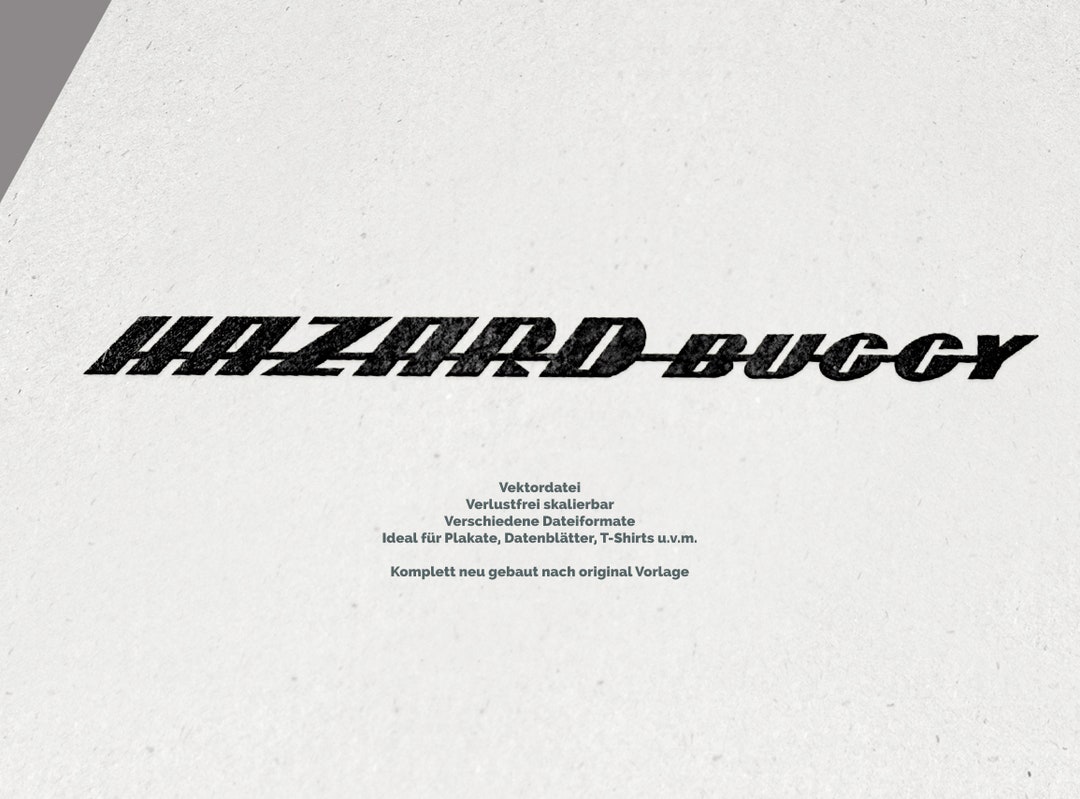 HAZARD BUGGY Logo Vector File Miscellaneous File Formats for ...