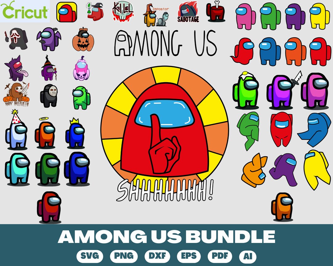 Among Us SVG Among Us Color Svg Among Us Layered Svg Among - Etsy UK