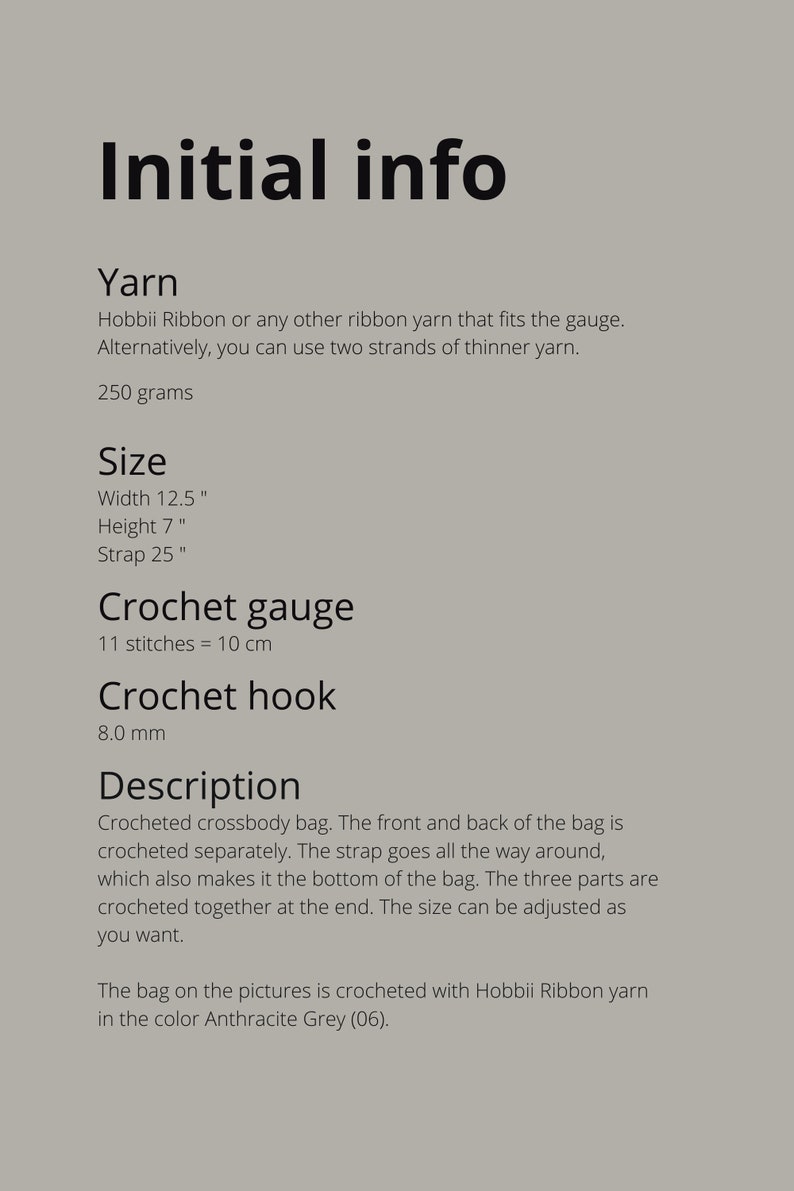 Crochet Chunky Crossbody Bag Pattern: PDF Download - Etsy