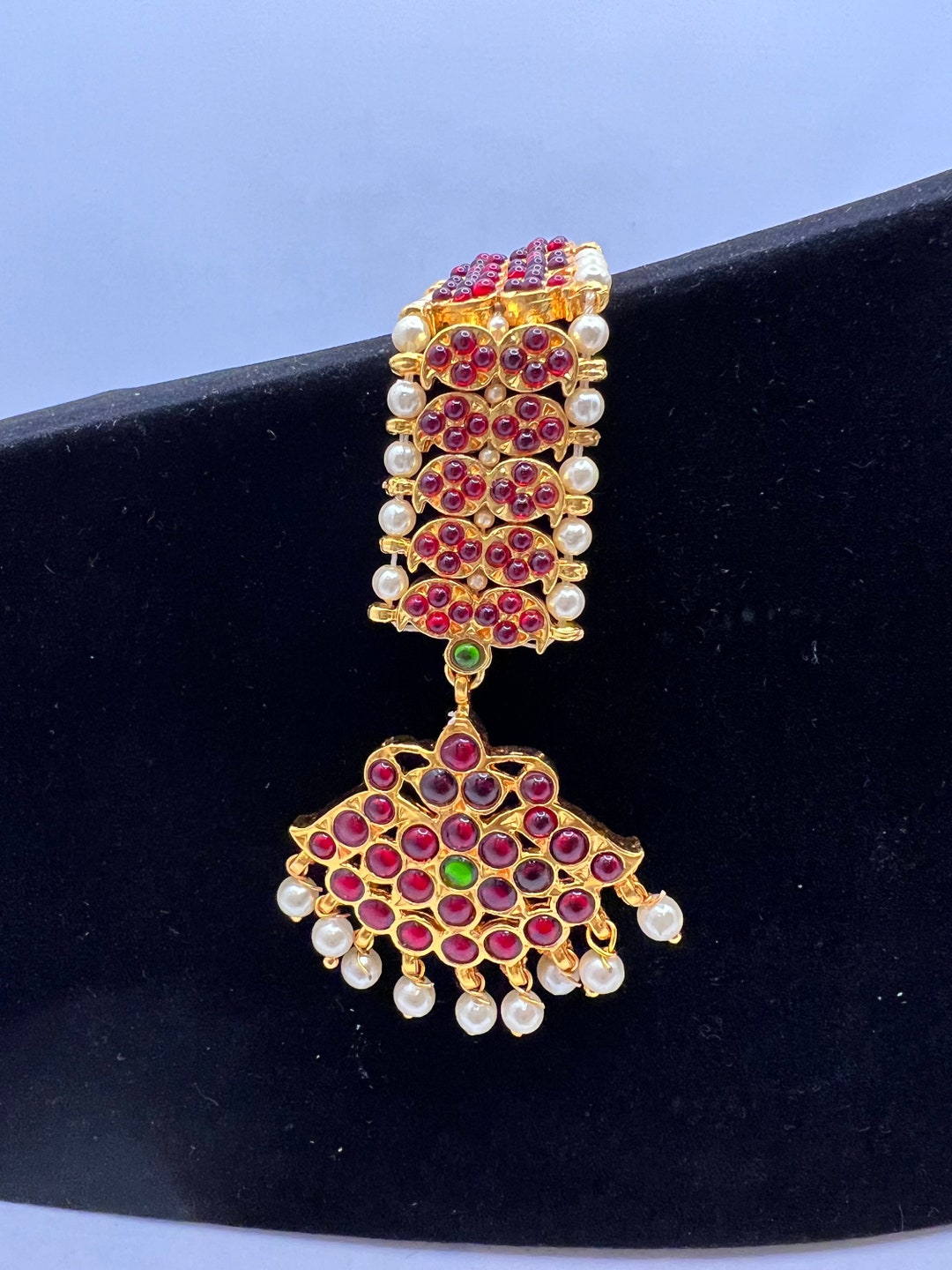 Grand Handmade Kemp Design Tikka/chutti - Simple Matching Neckwear ...