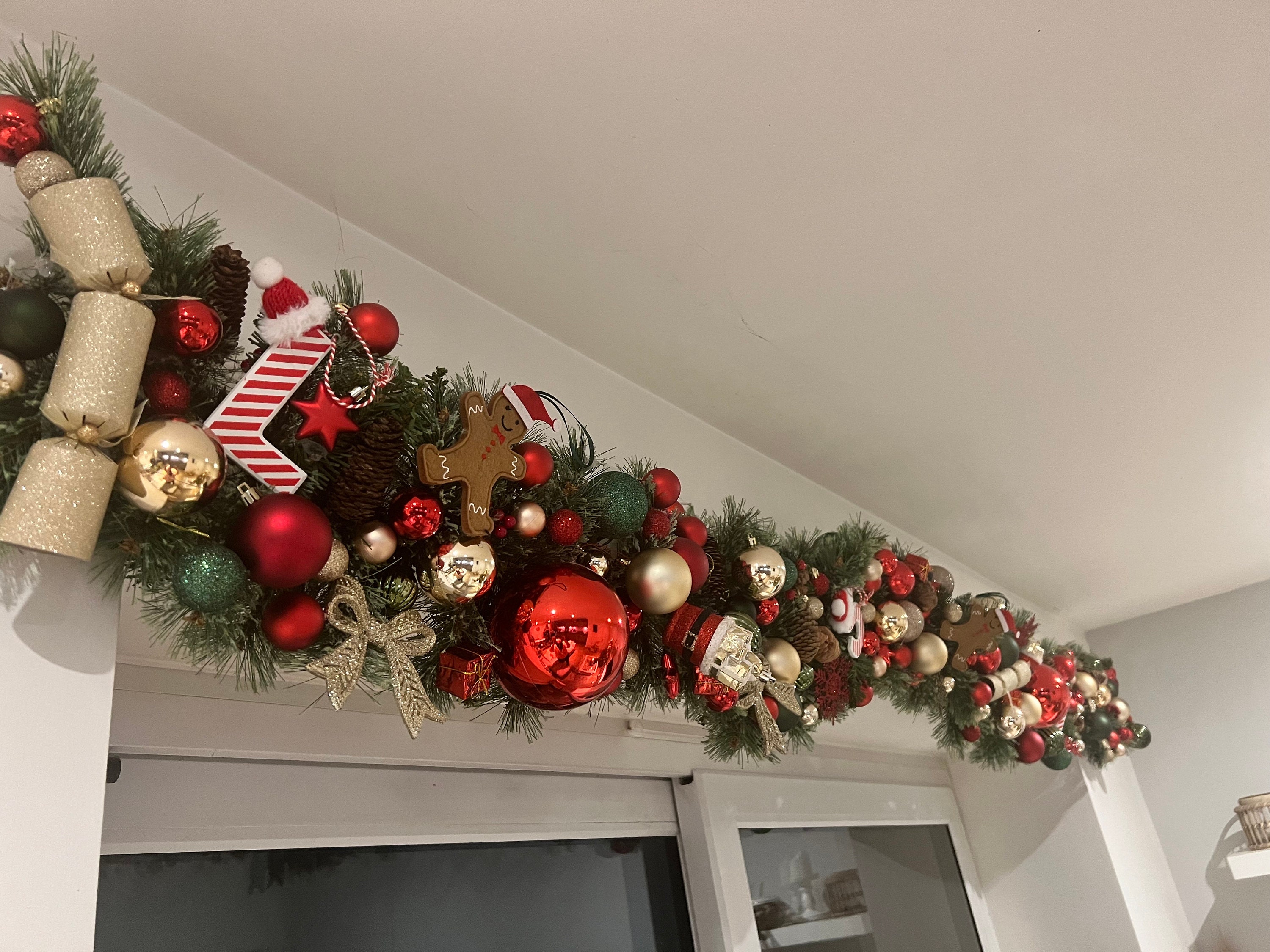 9ft Handmade Luxury Christmas Garland - Etsy UK