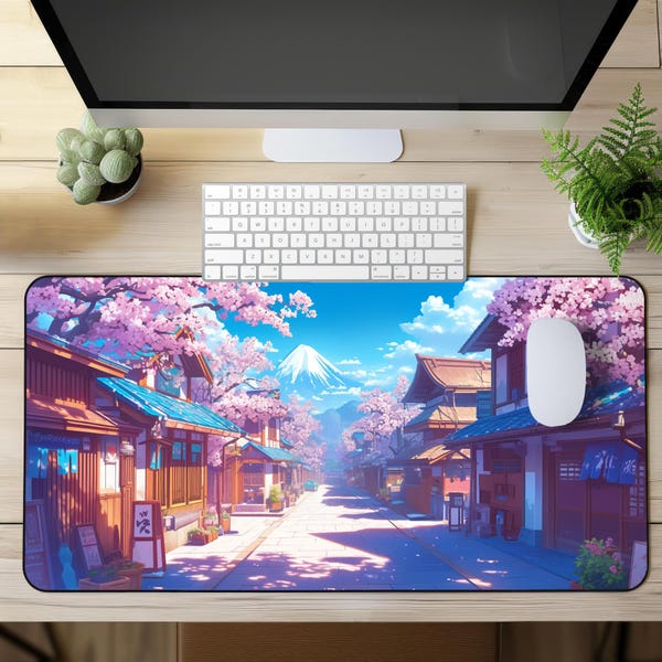 Sakura Desk Mat - Etsy