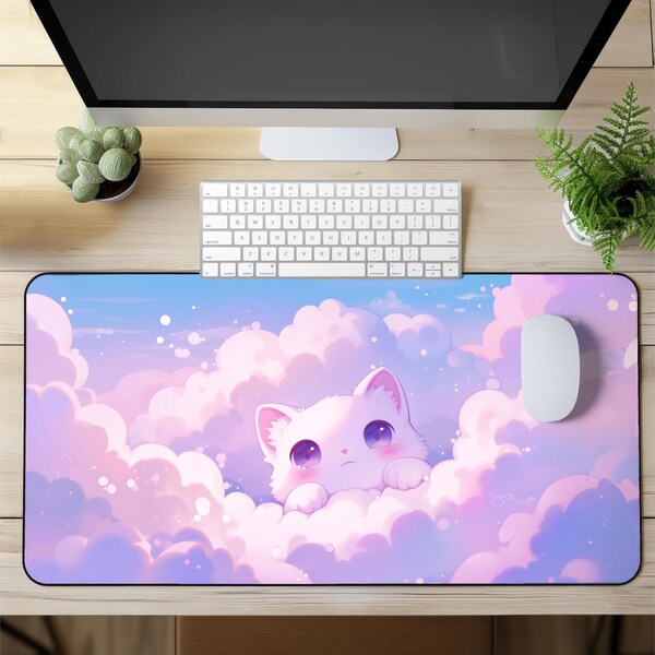 Kawaii Desk Mat - Etsy