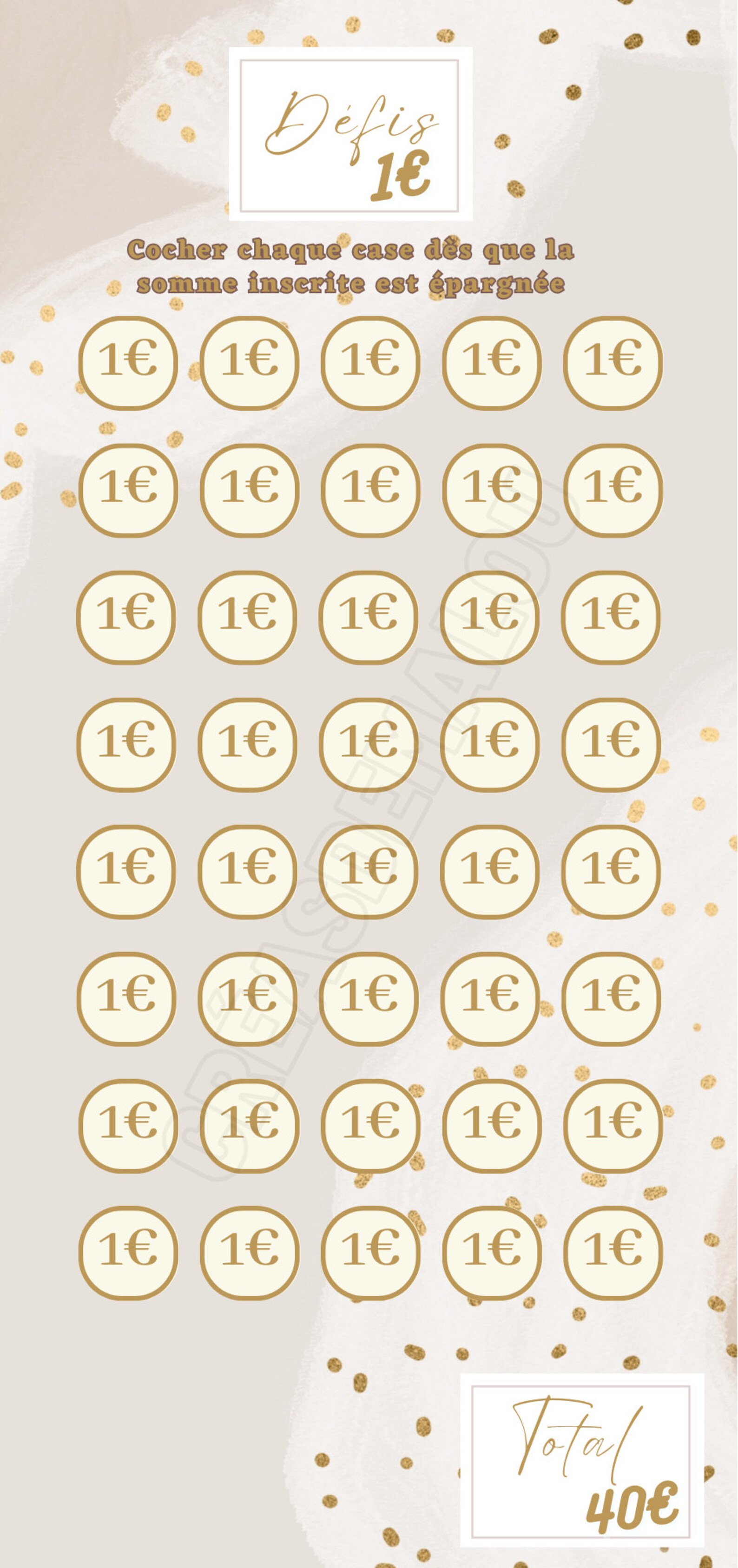 Trackers Budget Boho 6 Fiches Défis Budget Trackers à - Etsy