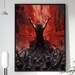 Rock Music Decor Printable Heavy Metal Wall Art | Gift for Rocker ...