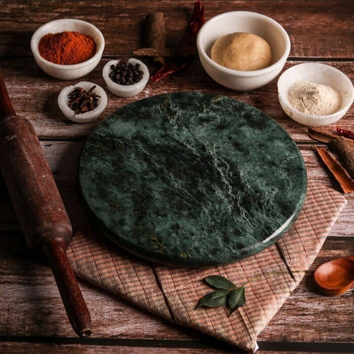 Marble Chapati Tray - Etsy