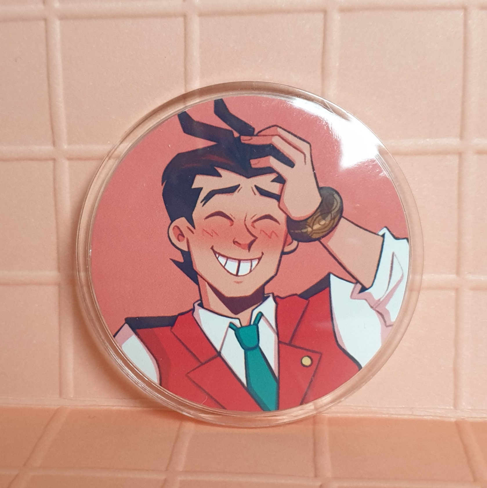 Ace Attorney Buttons/pins customizable W/ Pride Flags - Etsy Canada